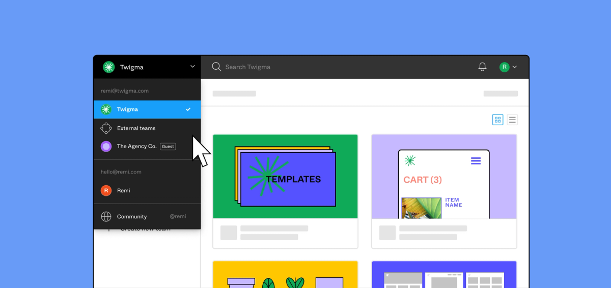 Behind the feature: building multi-account | Figma Blog