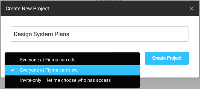 Advanced Project Permissions for design systems