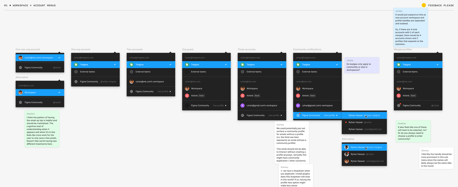 Behind the feature: building multi-account | Figma Blog