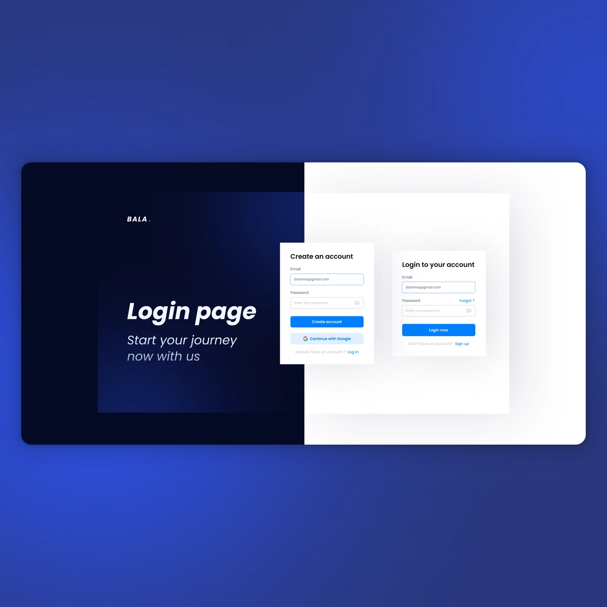 20+ Login Page Designs Templates & Inspiration | Figma