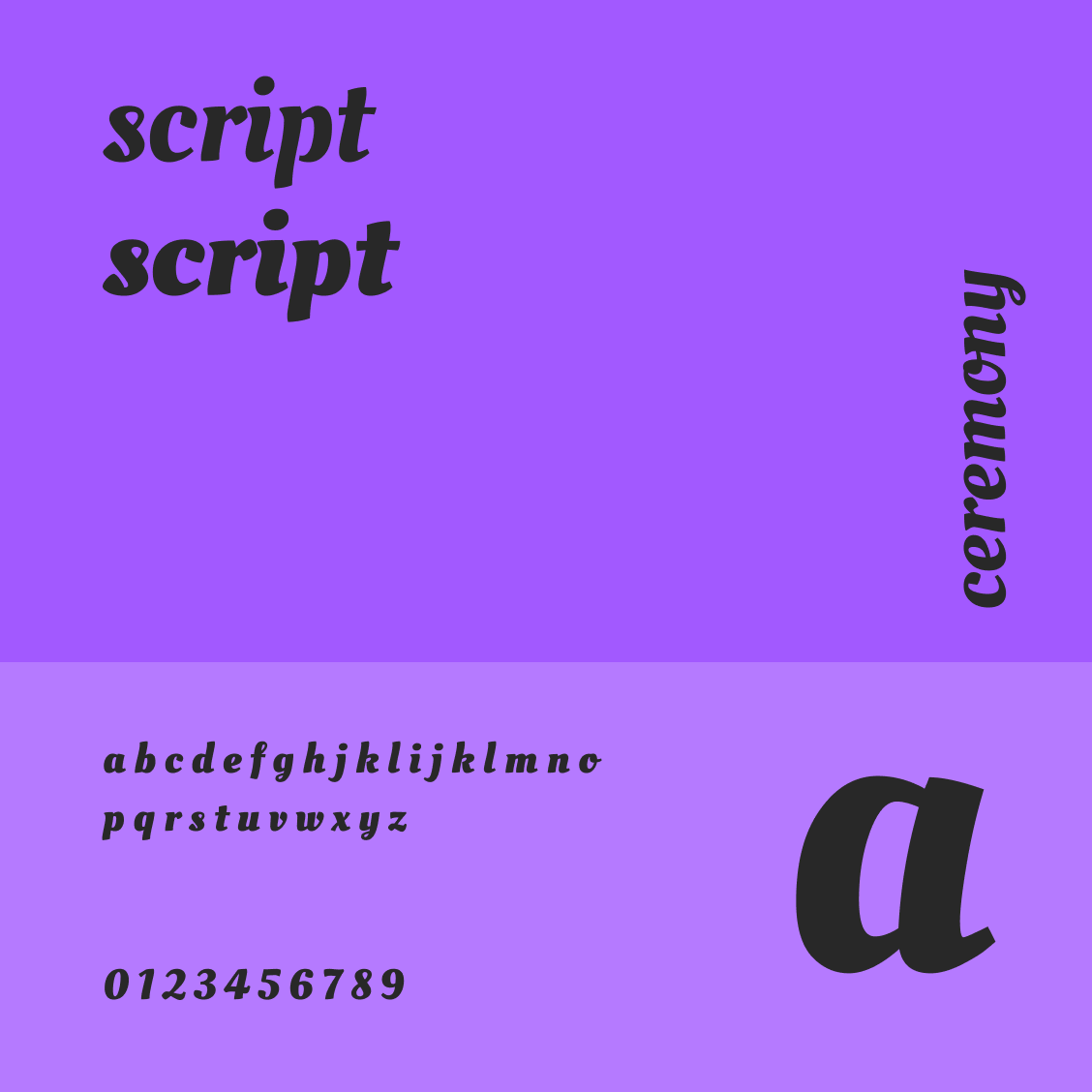 Script fonts | Figma font types