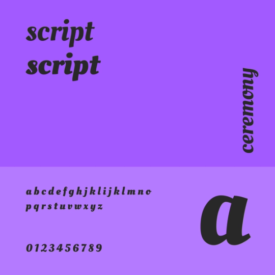 Script fonts | Figma font types