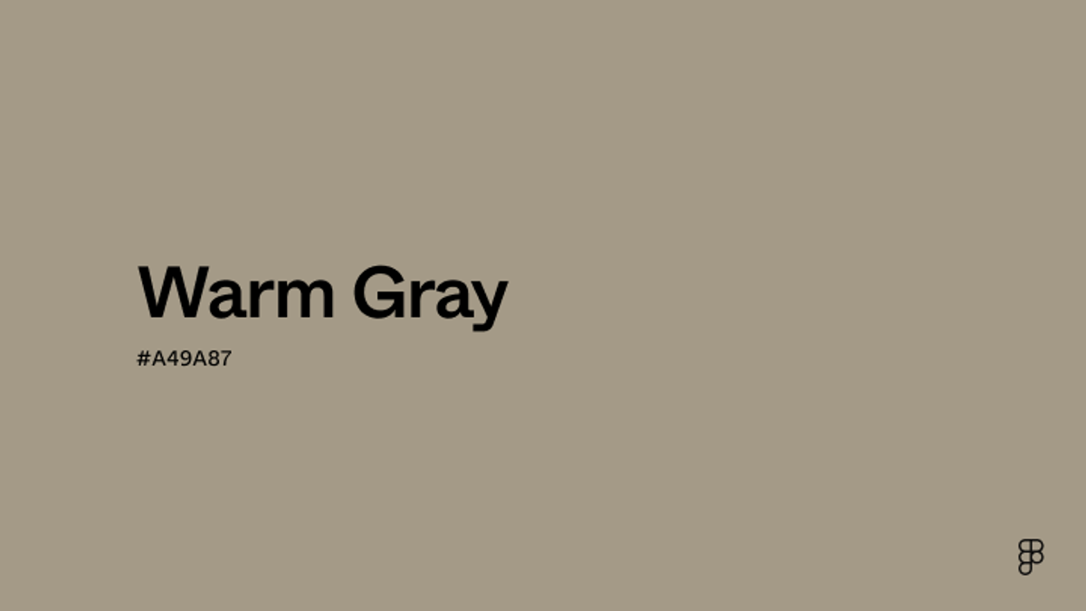 Warm Gray Color: Hex Code, Palettes & Meaning | Figma