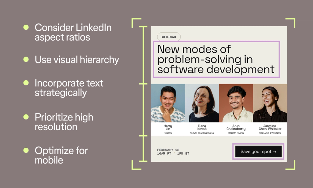 11 LinkedIn Post Examples + Free Templates | Figma