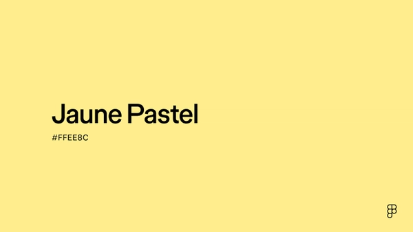 Couleur Jaune Pastel : Code Hex, Palettes & Signification | Figma