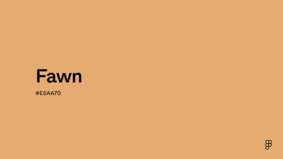 Fawn Color: Hex Code, Palettes & Meaning | Figma