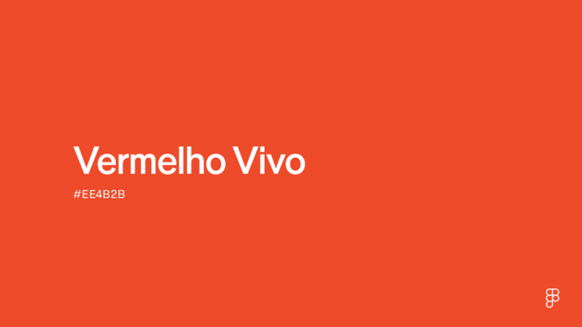 Cor Vermelho Vivo: Código Hex, Paletas e Significado | Figma