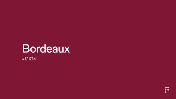 Couleur Bordeaux : Code Hex, Palettes & Signification | Figma