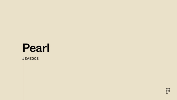 Pearl Color: Hex Code, Palettes & Meaning | Figma