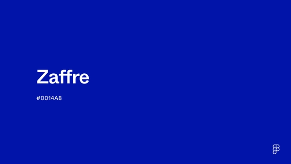 Zaffre Color: Hex Code, Palettes & Meaning | Figma