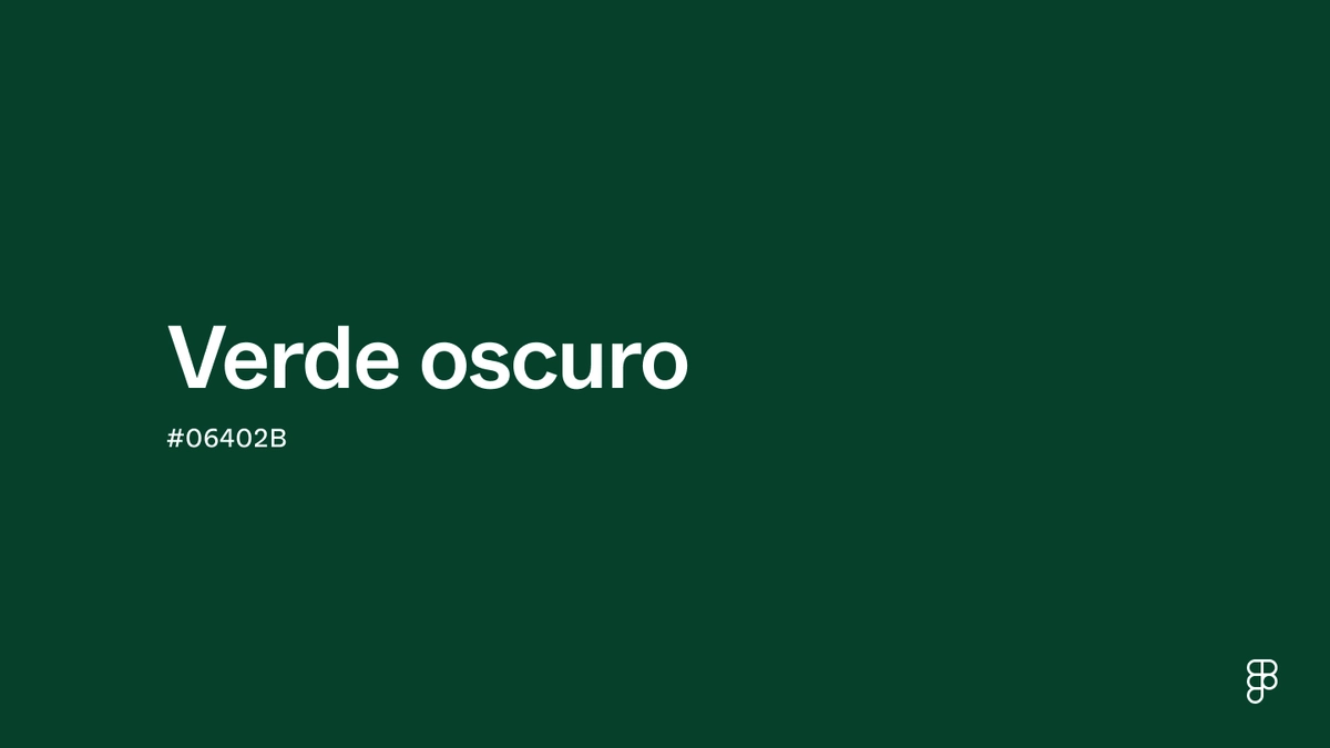 Color Verde Oscuro: Código Hex, Paletas y Significado | Figma