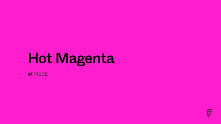 Hot Magenta Color: Hex Code, Palettes & Meaning | Figma