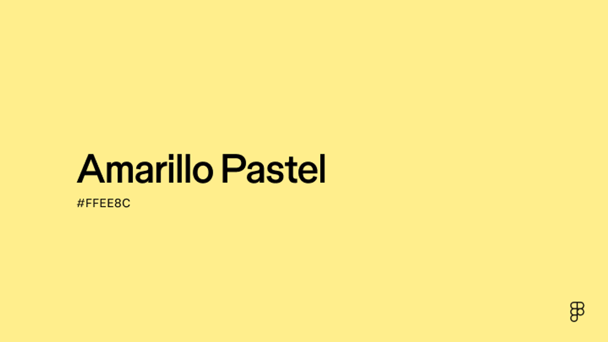 Color Amarillo Pastel: Código Hex, Paletas y Significado | Figma