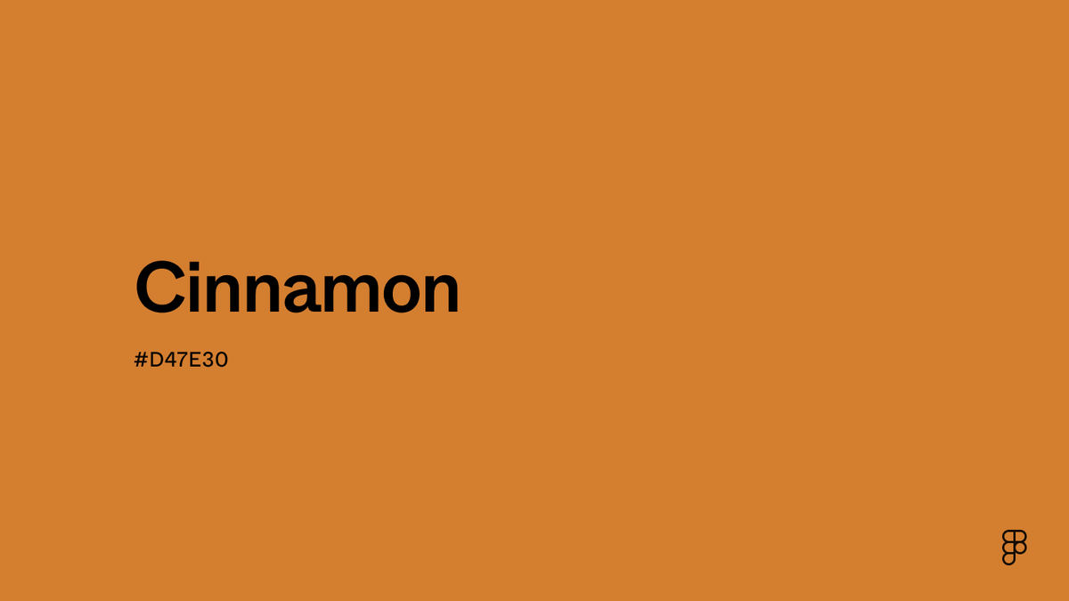 Cinnamon Color: Hex Code, Palettes & Meaning | Figma
