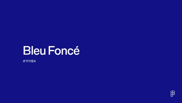 Couleur Bleu Foncé : Code Hex, Palettes & Signification | Figma