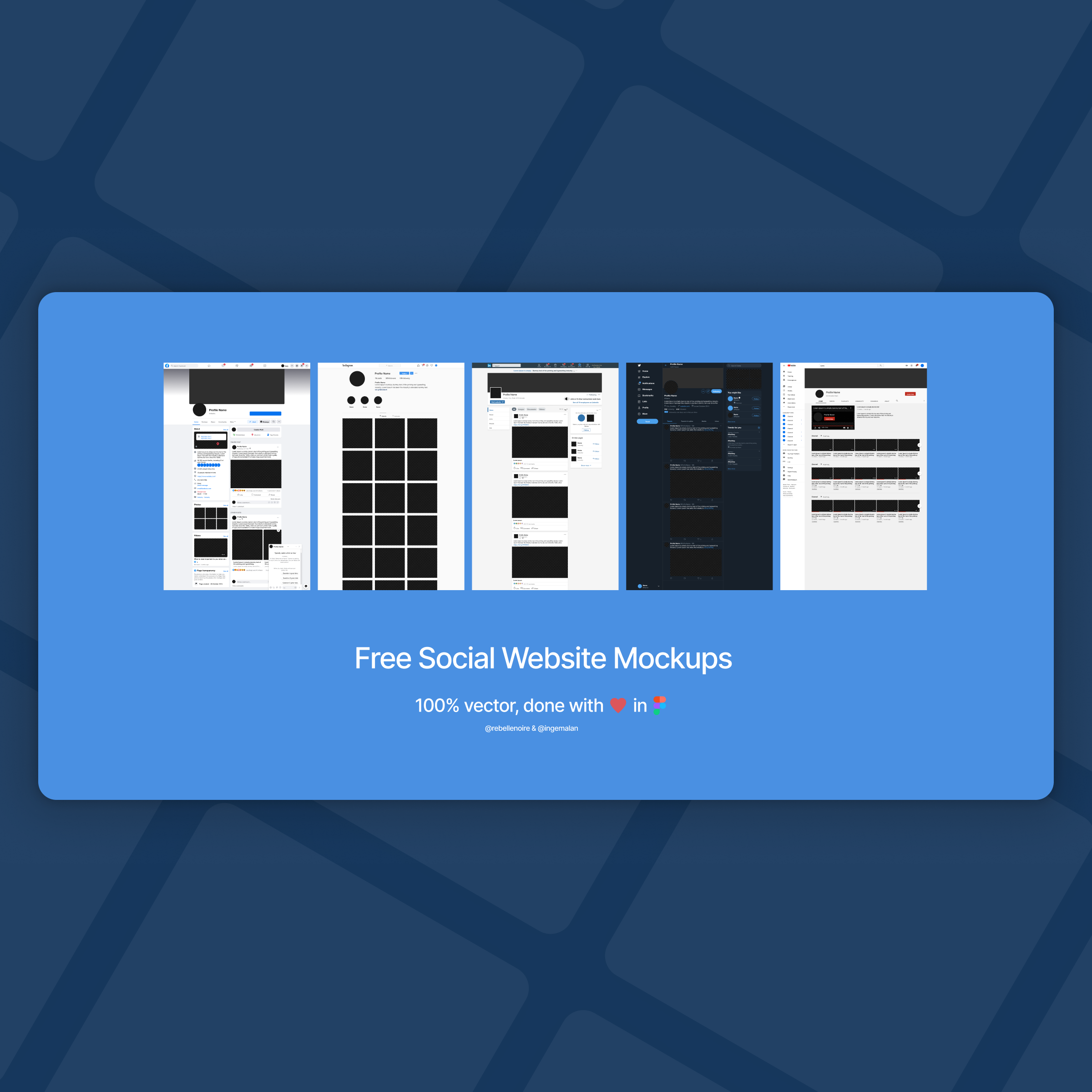 15+ Free Website Mockup Design Templates | Figma