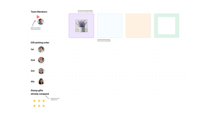 Online White Elephant | Free Template | FigJam