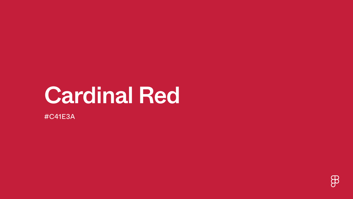 Cardinal Red Color: Hex Code, Palettes & Meaning | Figma