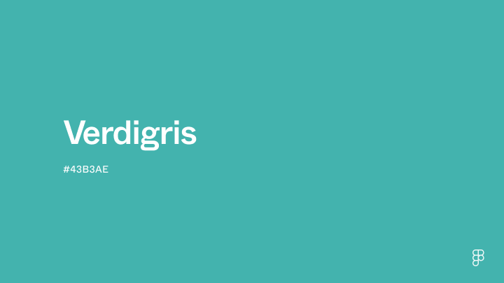 Verdigris Color: Hex Code, Palettes & Meaning | Figma