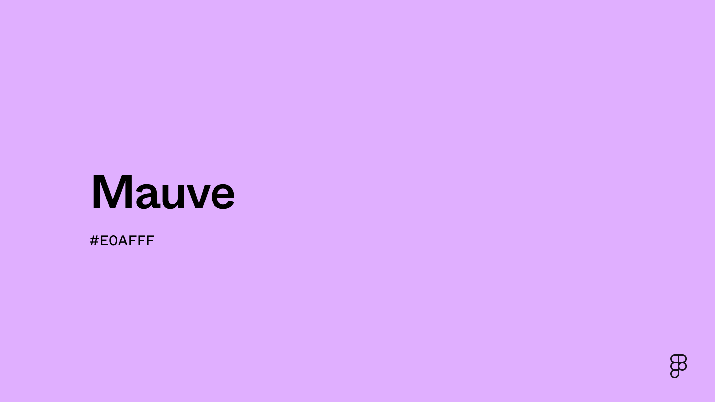 Mauve Color: Hex Code, Palettes & Meaning | Figma