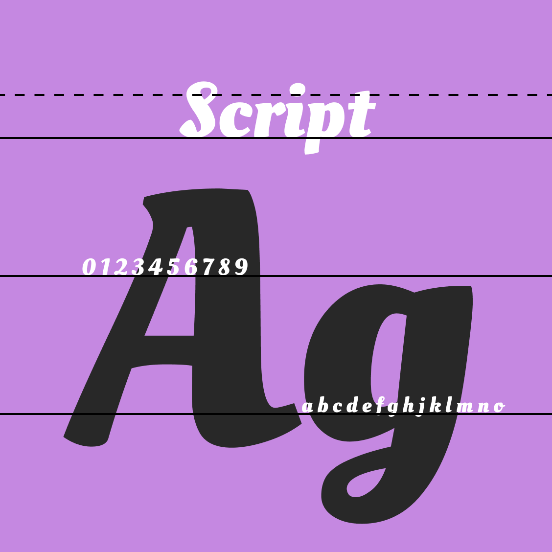 Script fonts | Figma font types