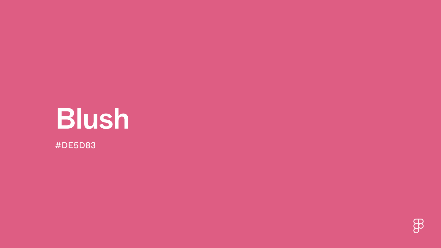 Blush Color: Hex Code, Palettes & Meaning | Figma
