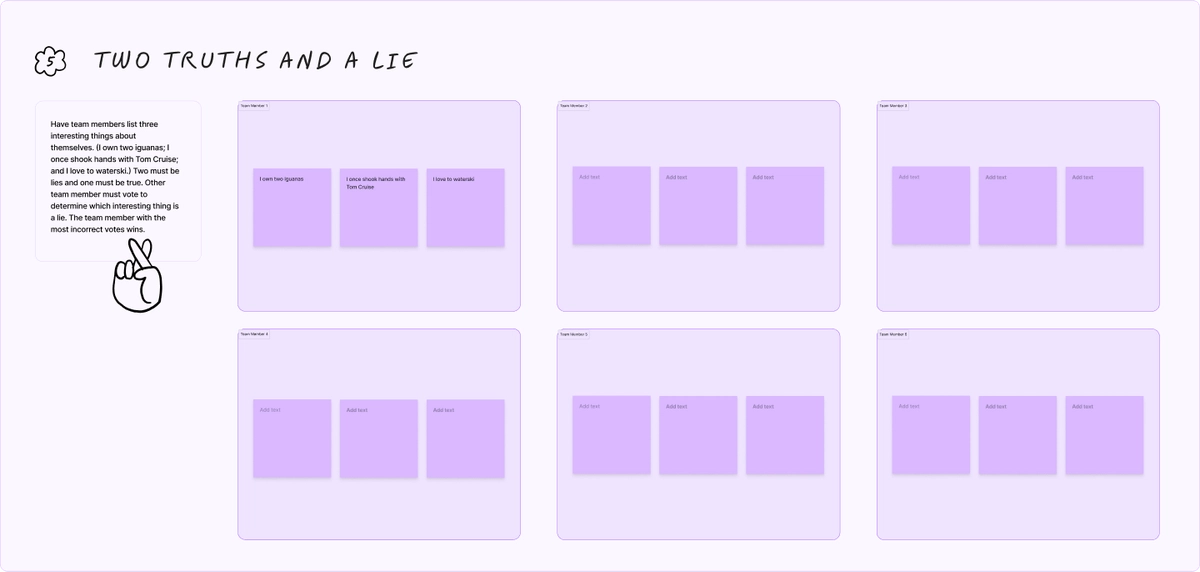53+ Icebreaker Ideas for a More Connected Workplace | FigJam