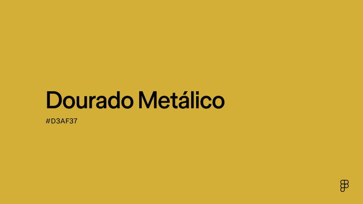 Cor Dourado Metálico: Código Hex, Paletas e Significado | Figma