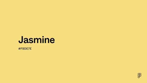 Jasmine Color: Hex Code, Palettes & Meaning | Figma