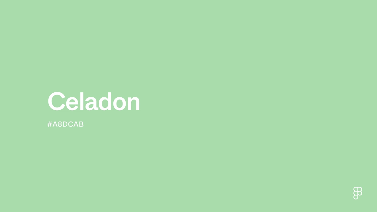 Celadon Color: Hex Code, Palettes & Meaning | Figma