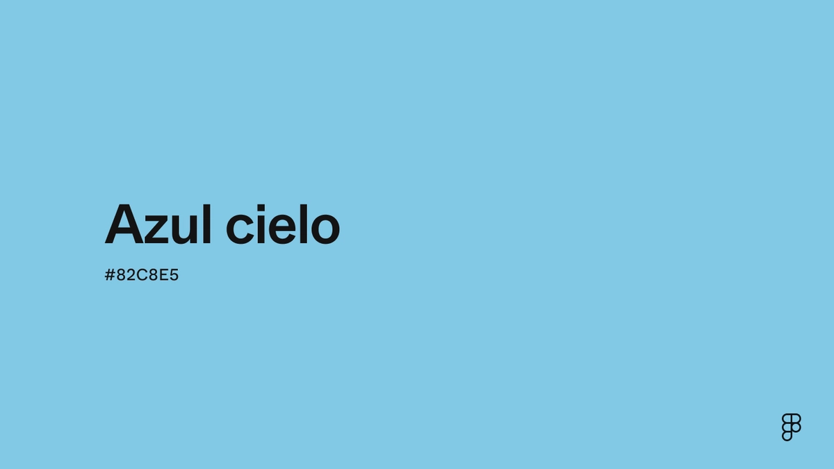 Color Azul Cielo: Código Hex, Paletas y Significado | Figma