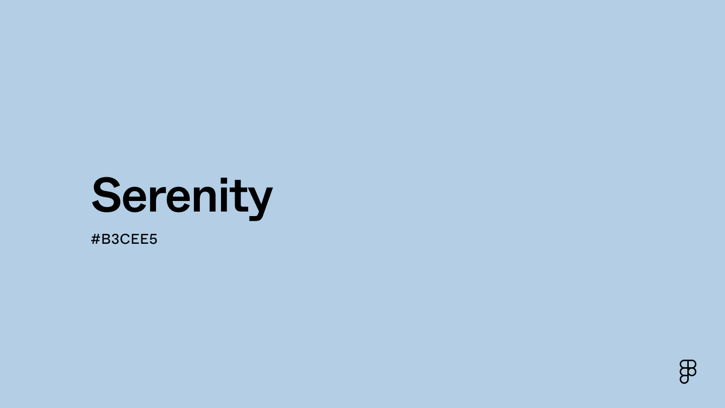 Serenity Color: Hex Code, Palettes & Meaning | Figma