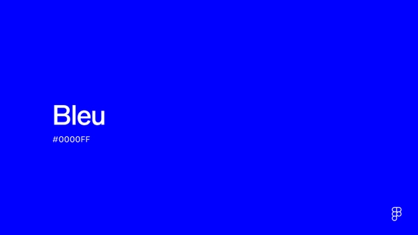 Couleur Bleu : Code Hex, Palettes & Signification | Figma