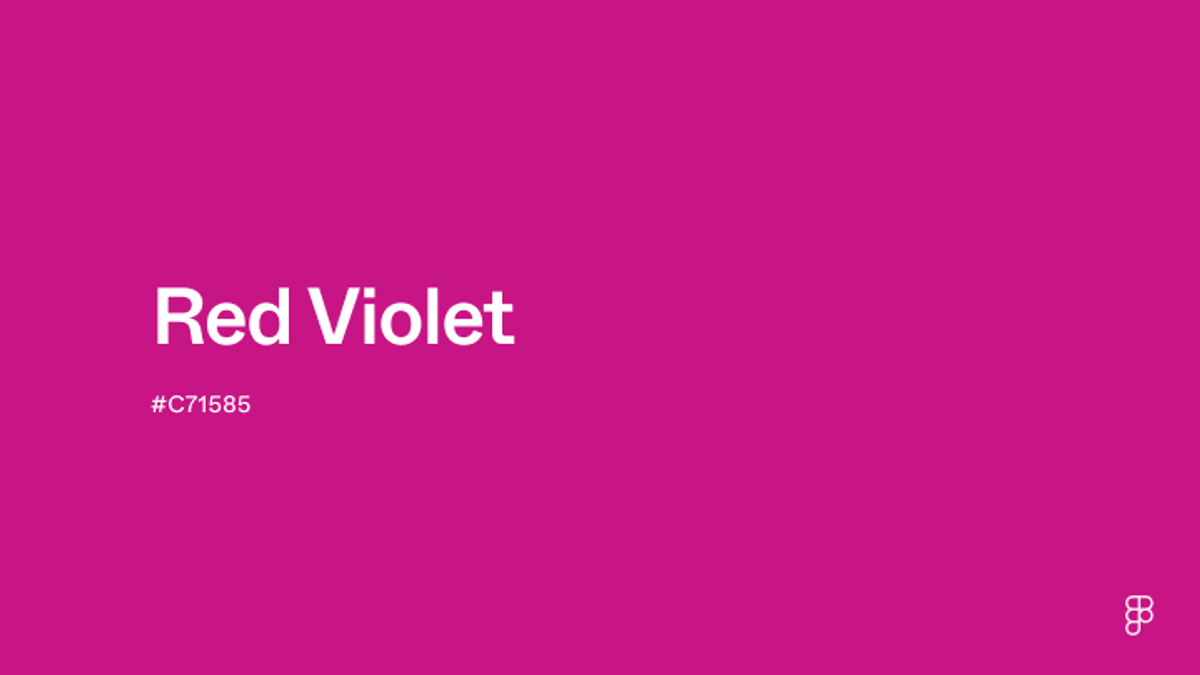 Red violet Color: Hex Code, Palettes & Meaning | Figma