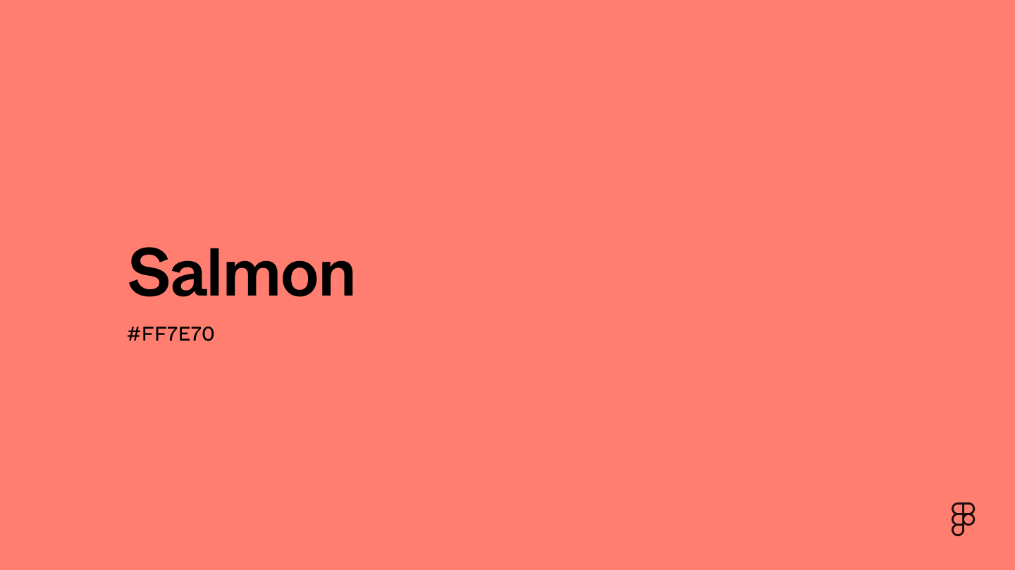 Salmon Color: Hex Code, Palettes & Meaning | Figma