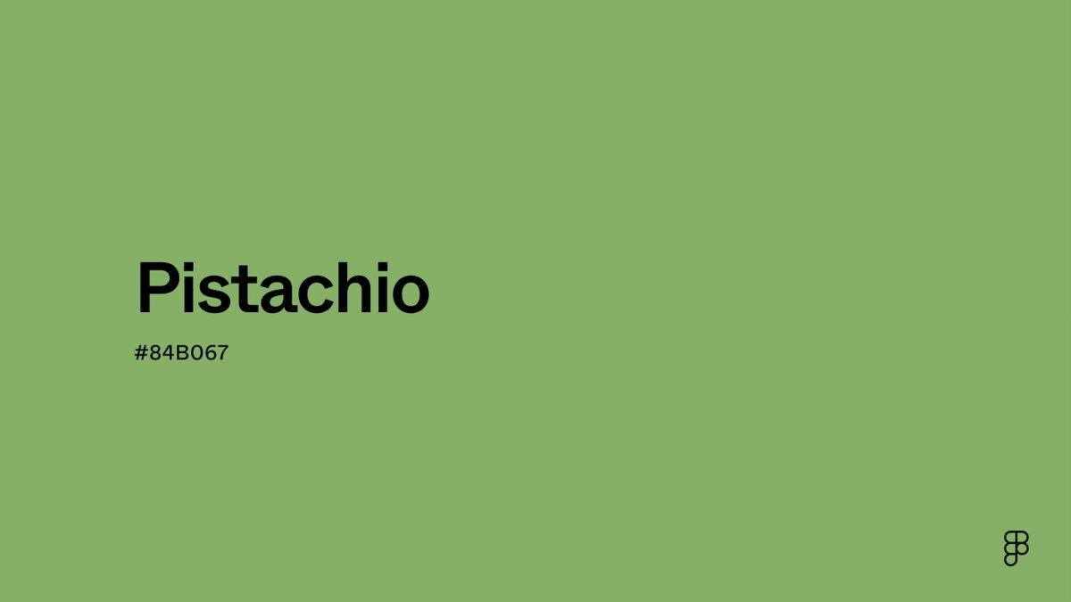 Pistachio Color: Hex Code, Palettes & Meaning | Figma