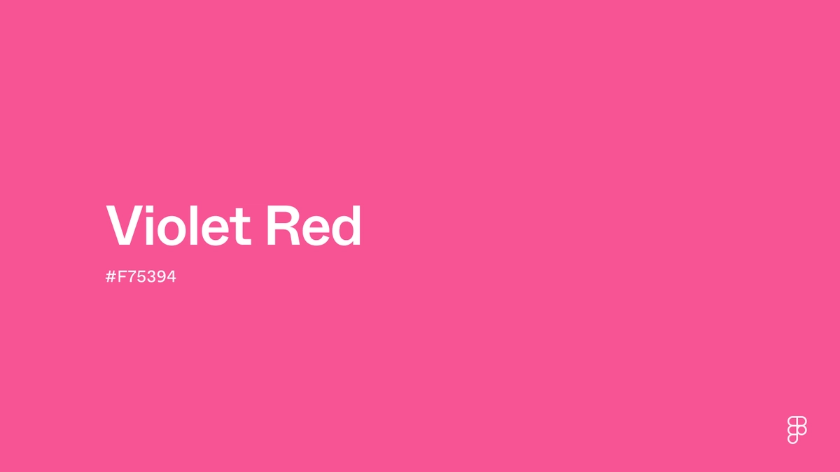 Violet red Color: Hex Code, Palettes & Meaning | Figma