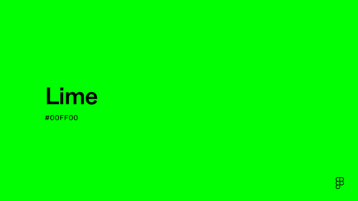 Lime Color: Hex Code, Palettes & Meaning | Figma