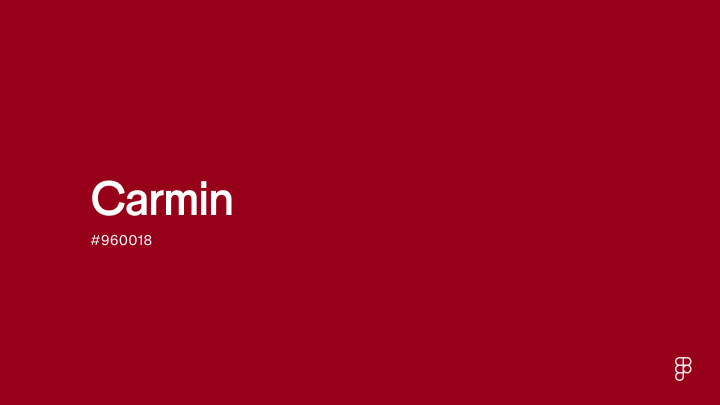 Couleur Carmin : Code Hex, Palettes & Signification | Figma