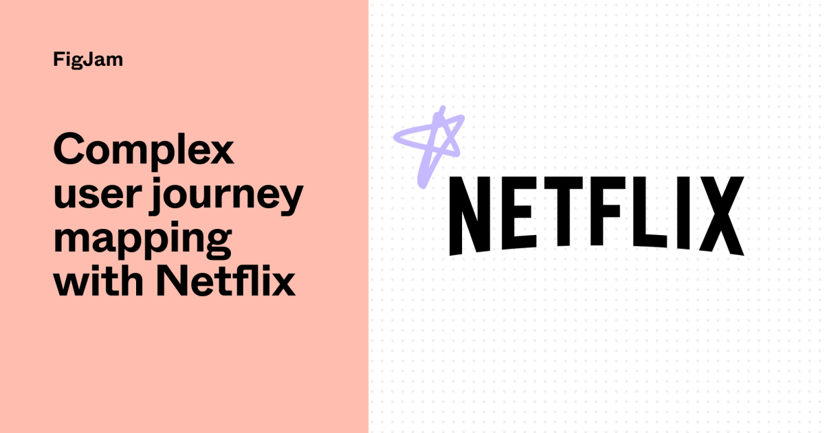 Using FigJam to create user journey maps at Netflix