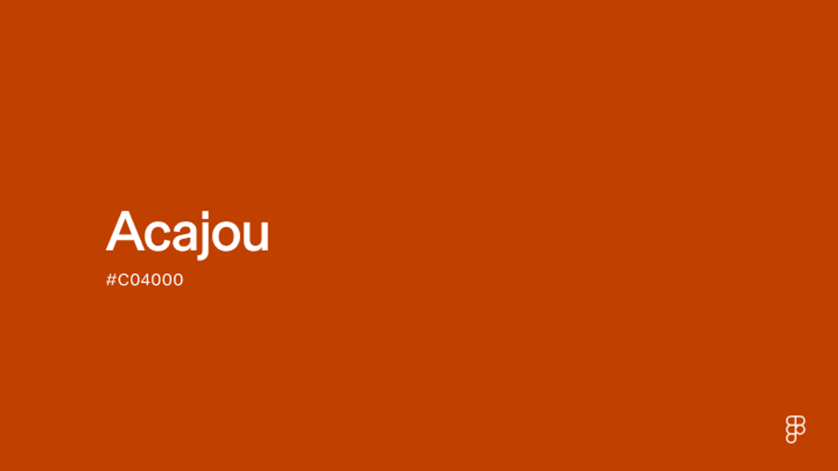 Couleur Acajou : Code Hex, Palettes & Signification | Figma