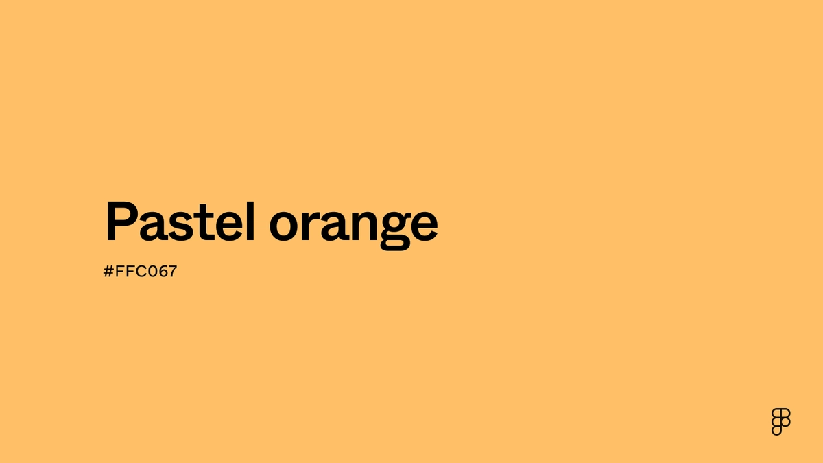 Pastel Orange Color: Hex Code, Palettes & Meaning | Figma