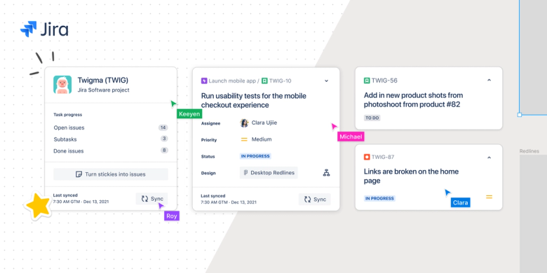 Jira and FigJam