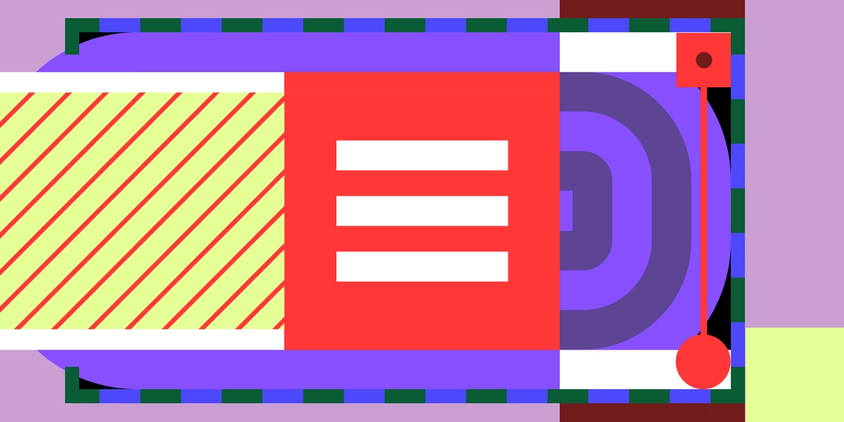 Guide To Designing a Hamburger Menu | Figma