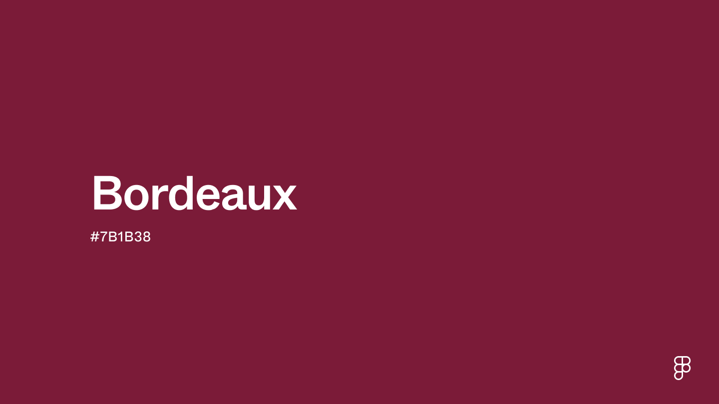 Bordeaux Color: Hex Code, Palettes & Meaning | Figma