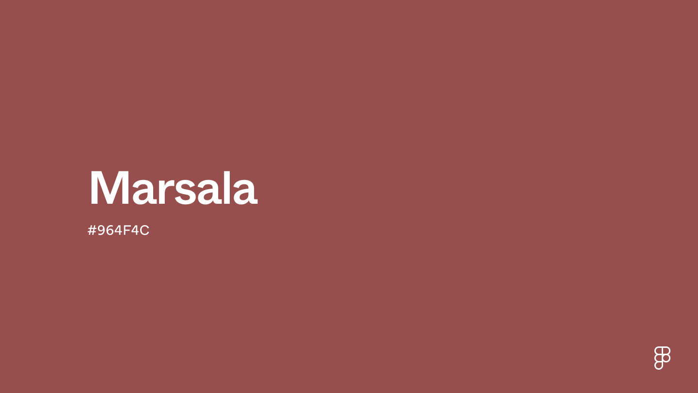 Marsala Color: Hex Code, Palettes & Meaning | Figma