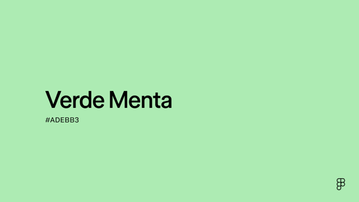 Color Verde Menta: Código Hex, Paletas y Significado | Figma