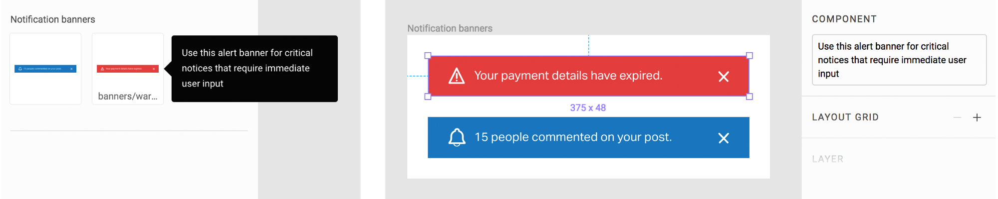 Component architecture in Figma