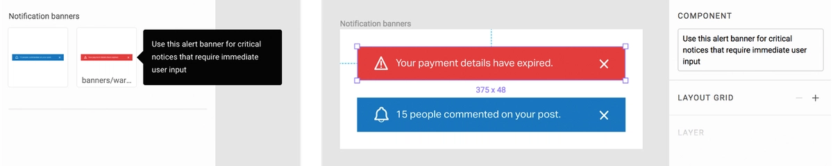 Component architecture in Figma