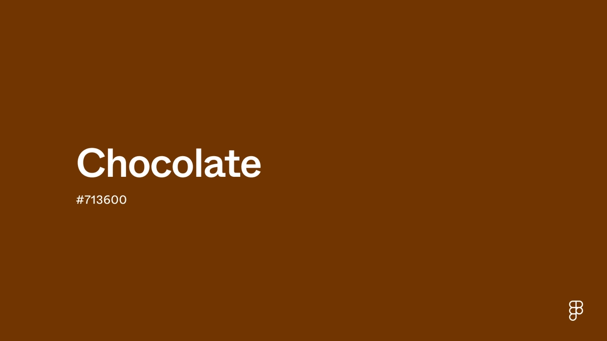 Chocolate Color: Hex Code, Palettes & Meaning | Figma